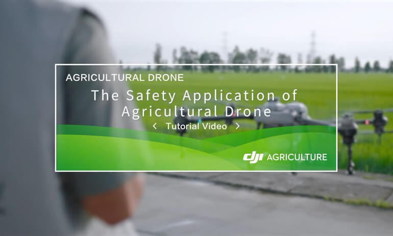 ‌DJI AGRAS T50 - Tutorials - DJI