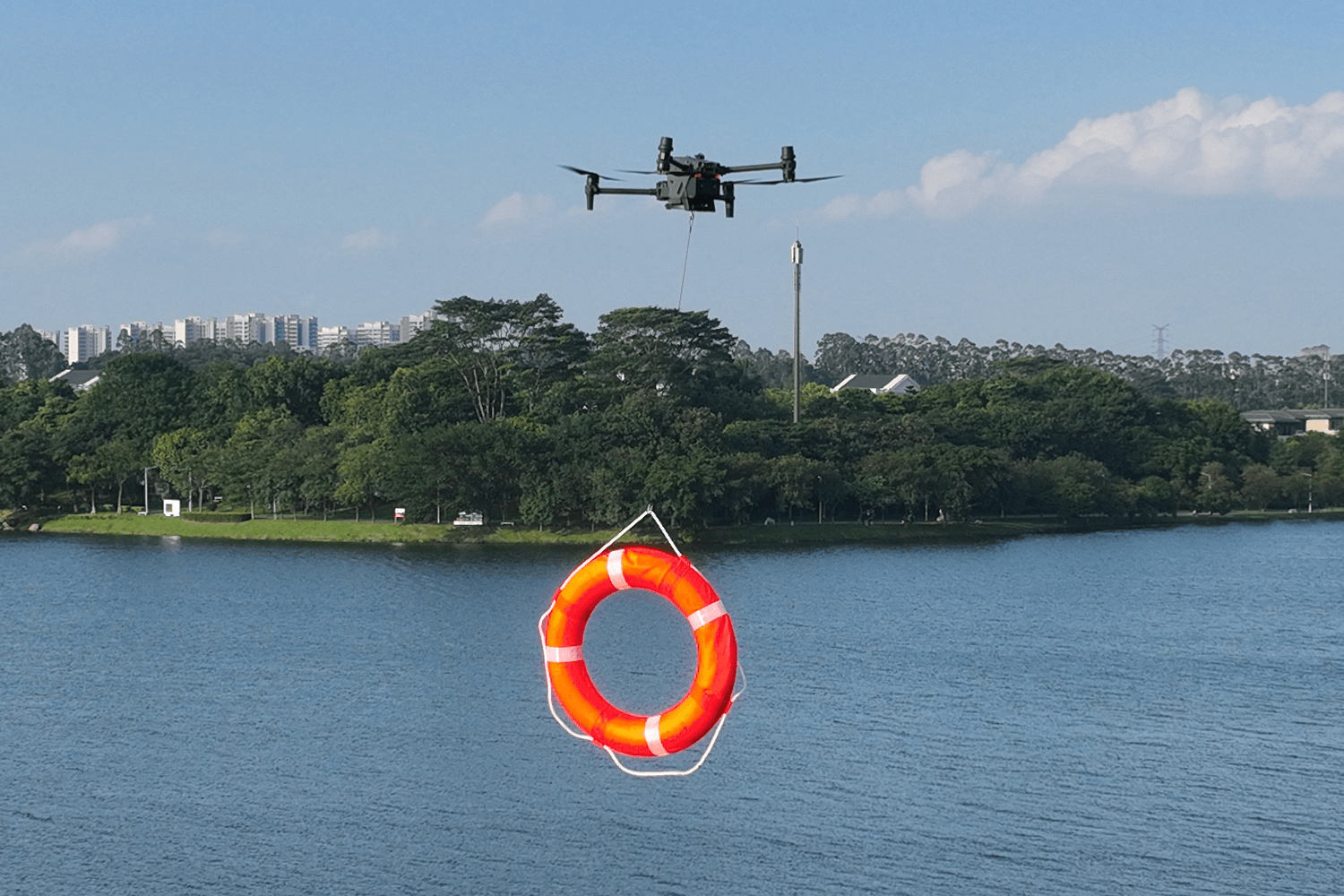 M30 系列红蓝警示抛投器 BK30_生态方案目录_DJI 大疆行业应用