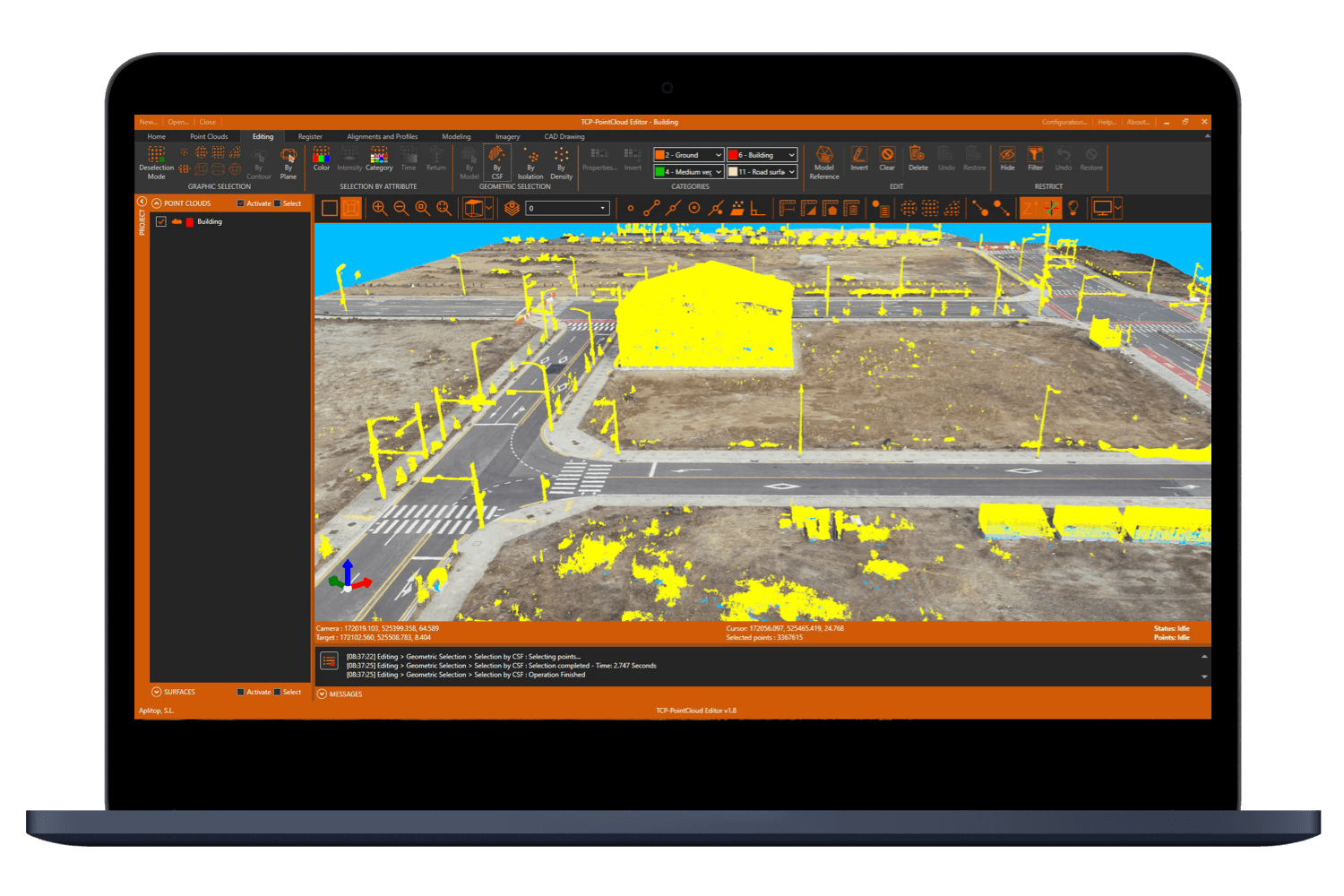 Tcp PointCloud Editor -Ecosystem Solution Catalogue-DJI Enterprise
