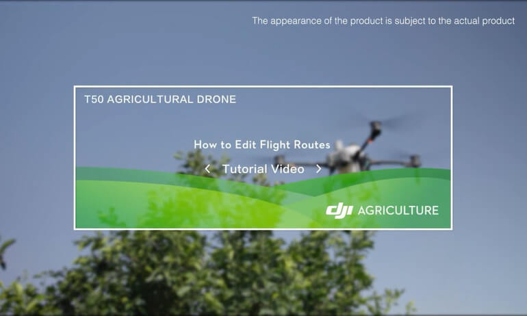 DJI AGRAS T50 - Tutoriales - DJI