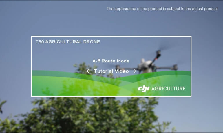 ‌DJI AGRAS T50 - Tutorials - DJI